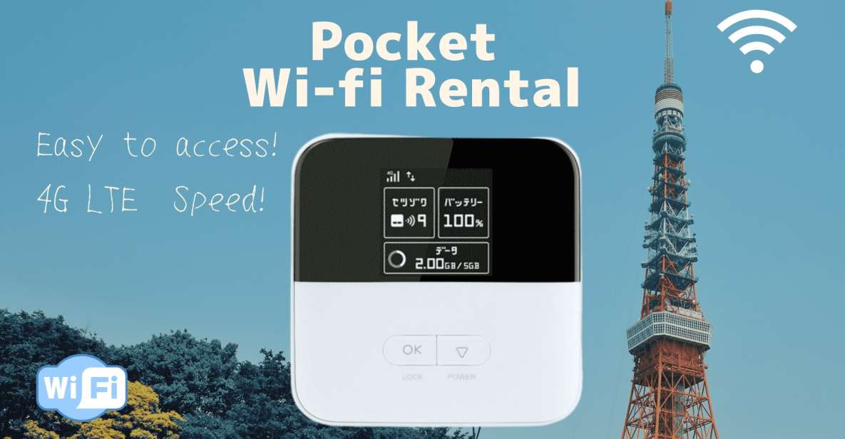 Japan: Unlimited Pocket Wi-Fi Router Rental - Hotel Delivery | Japanasaurus